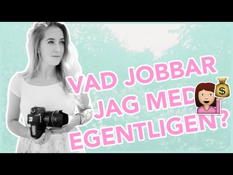Vad jobbar jag med egentligen? | Vlog