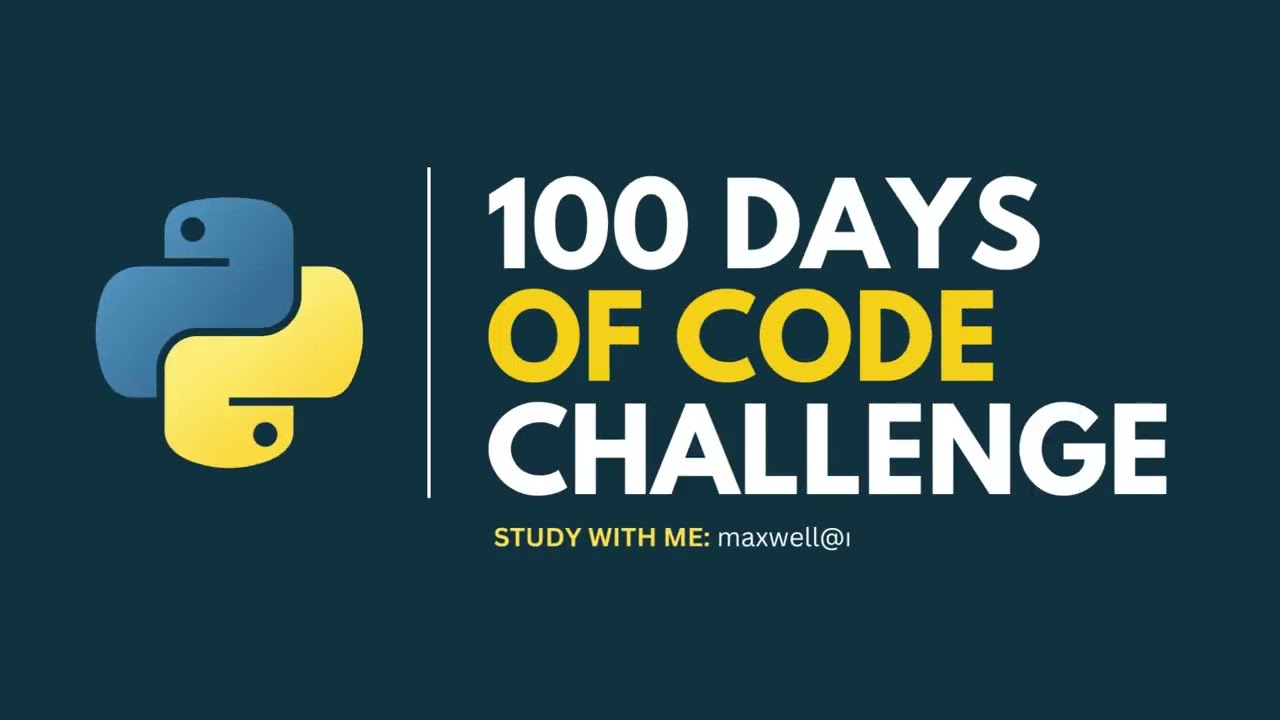 100 Days of Code Python Programming