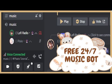 Free 24/7 Music Bot | LOFI Radio | 2023 ˚ ༘♡ ⋆。˚