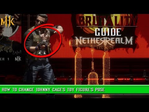 Mortal Kombat 11 - Brutality Guide - How to perform Johnny Cage's Toy Figure Different Pose