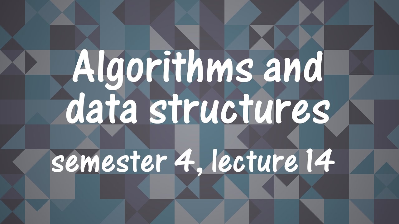 A&DS S04E14. Parallel Algorithms