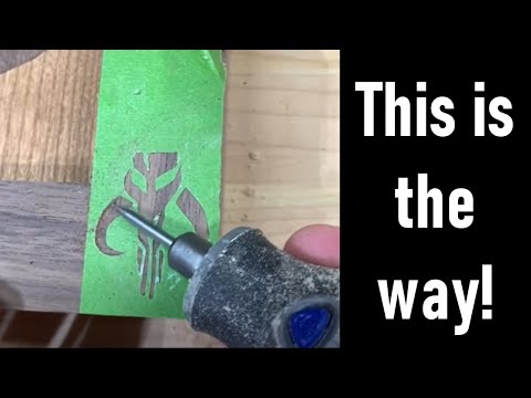 Epoxy Mythosaur Logo // Mandalorian
