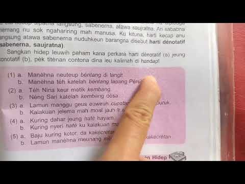 HARTI KONOTATIF JEUNG DENOTATIF (B.SUNDA KELAS 5)
