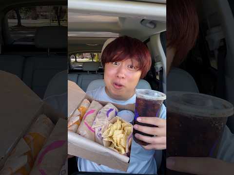 Taco Bell $7 Luxe Cravings Box! Worth It? #shorts