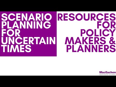 Scenario Planning in Uncertain Times: An Introduction