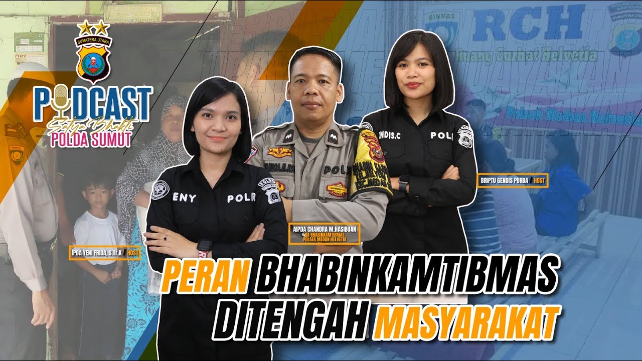 PERAN BHABINKAMTIBMAS DI TENGAH  MASYARAKAT