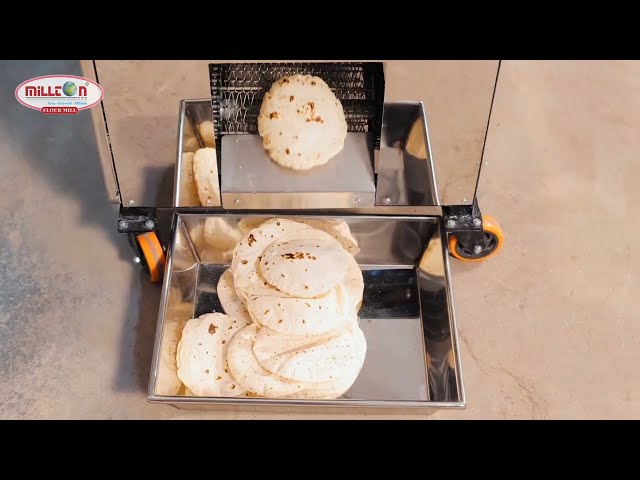 Chapati Making Machine - Automatic Chapati Making Machine Conveyor Type ...
