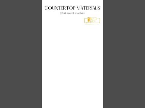 Counter top materials | Kitchen | Bathroom #shorts #interiordesign #countertop #reelsintagram
