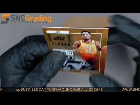 SNC Grading:2018 Panini Contenders Optic Donovan Mitchell #73 Season Ticket Review(1628532881689)