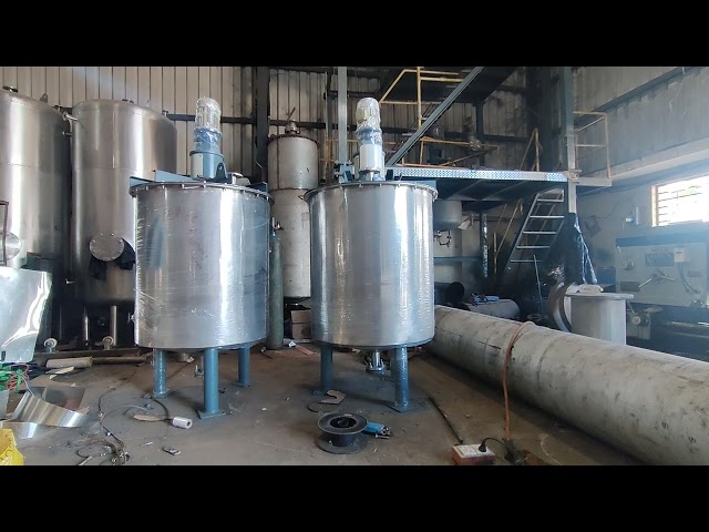 Stainless Steel Liquid Mixing Tank - SS Mixing Vessels Manufacturer ...