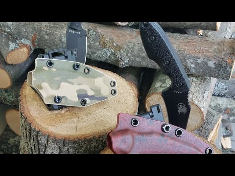 Ka-Bar TDI Knives and Custom Kydex Sheaths