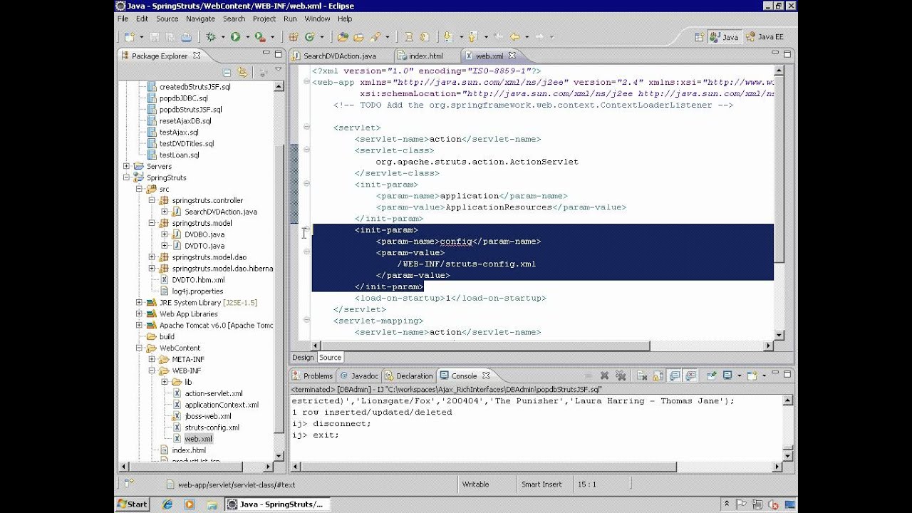 Java EE Programming: Web Development Using Spring 3.0