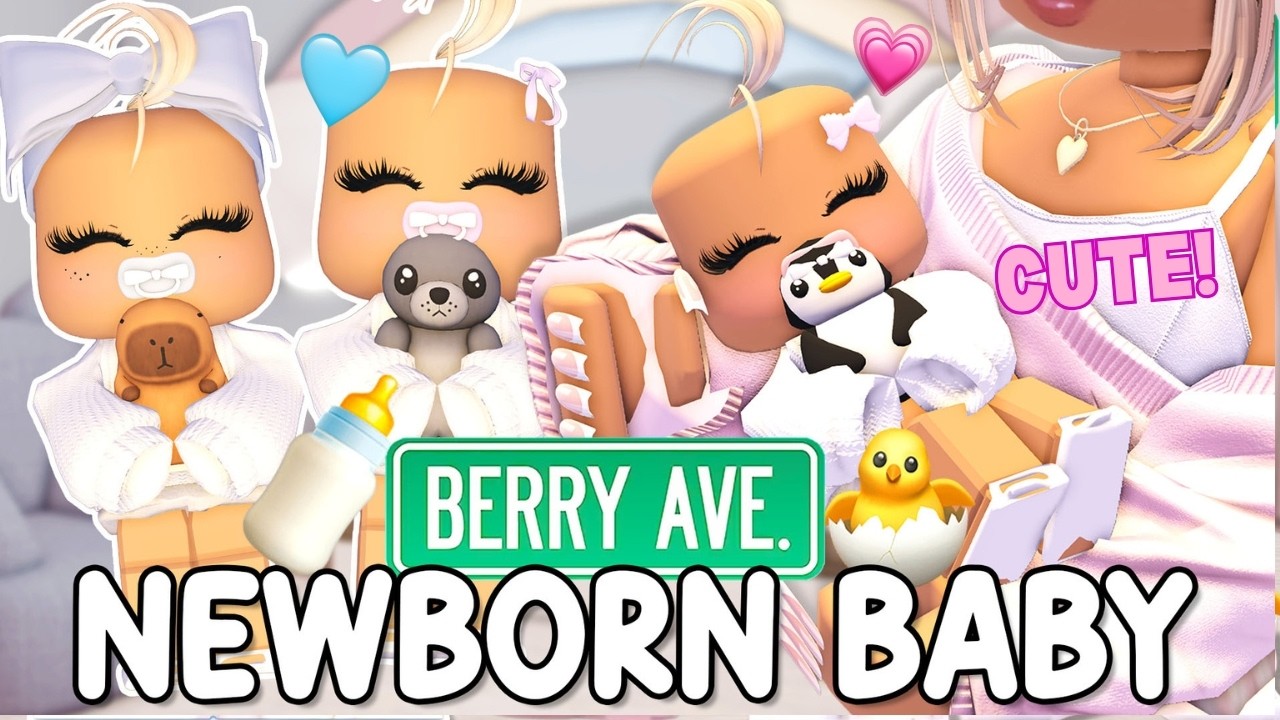 How To Be A BABY GIRL TUTORIAL & OUTFIT CODES For Berry Avenue!