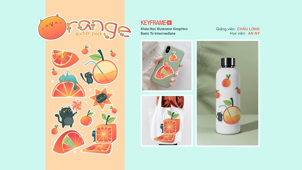 Khóa học Illustrator Graphics Basic to Intermediate - Keyframe