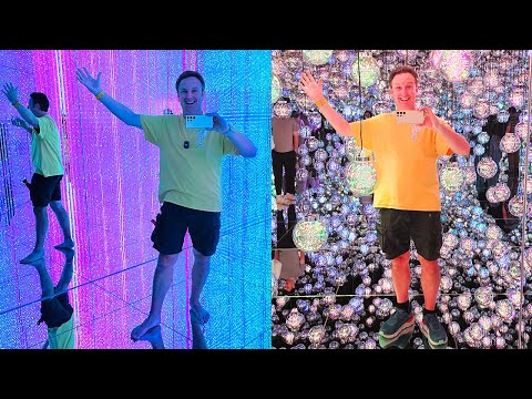 TeamLab Planets vs Borderless (Tokyo, Japan)