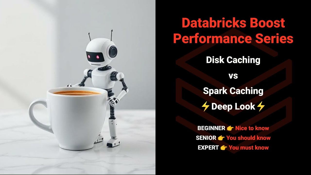 🚀 Boost Databricks Performance - Disk Caching vs Spark Caching 📶 #databricks #pyspark