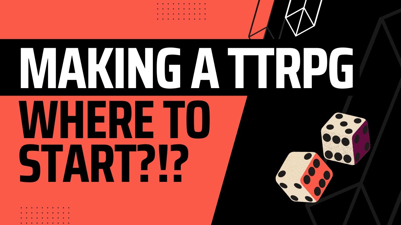 A Comprehensive Guide to Starting Your Own Tabletop Role-Playing Game ...