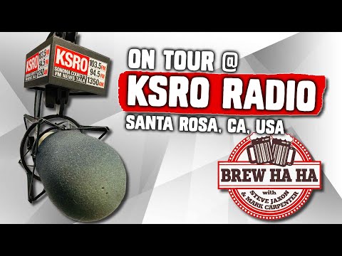 ON TOUR bei KSRO Sonoma County News Talk Radio | Craft Bier Verkostung #2098