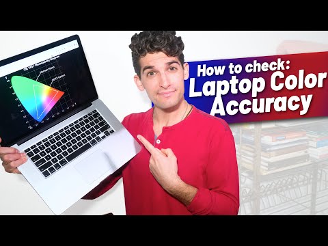 How To Check the Color Gamut Range and Color Accuracy of a Laptop