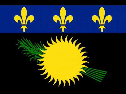 Guadeloupe Historical Flags