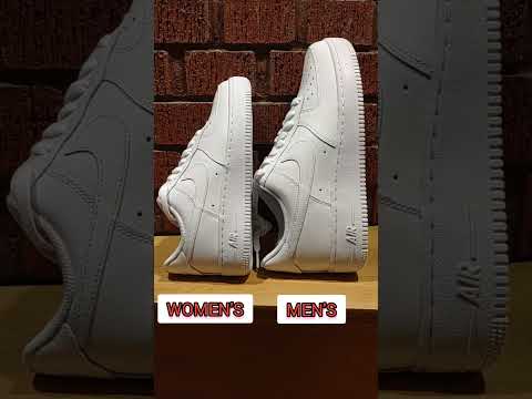 Nike Air Force 1 WOMEN'S VS MEN'S
