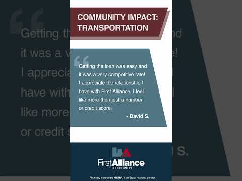Transportation: Community Impact Report 2024 First Alliance Credit Union