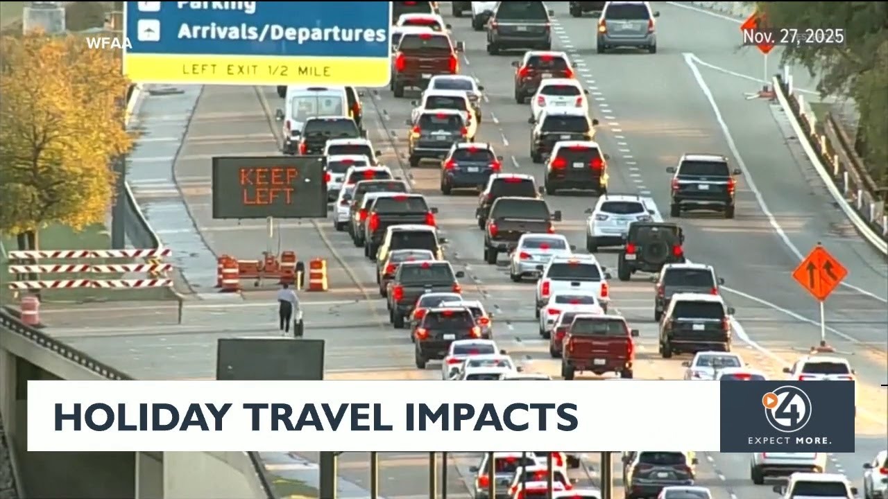 Holiday travel impacts