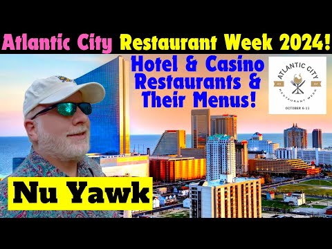 π‘ Atlantic City Restaurant Week 2024! I'll Show You The Restaurants & Their Special Menus! Join Me!