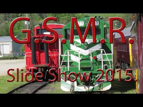 Great Smoky Mountains Railroad (G.S.M.R) slideshow 2015.