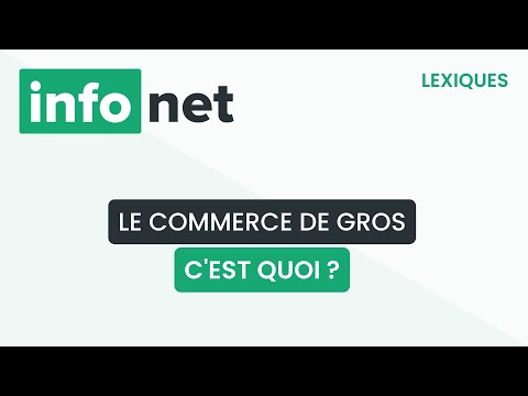 Le commerce de gros, c'est quoi ? (définition, aide, lexique, tuto, explication)