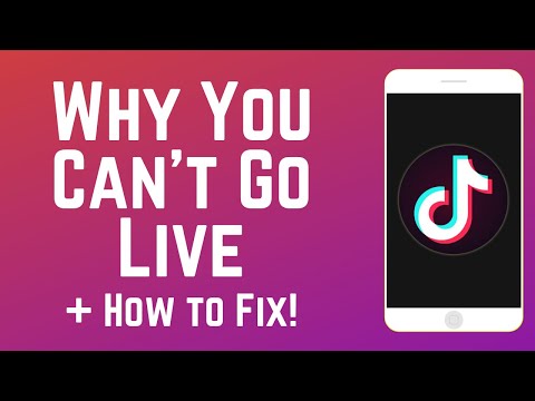 Why You Can't Go Live on TikTok - 6 Reasons & How to Fix!