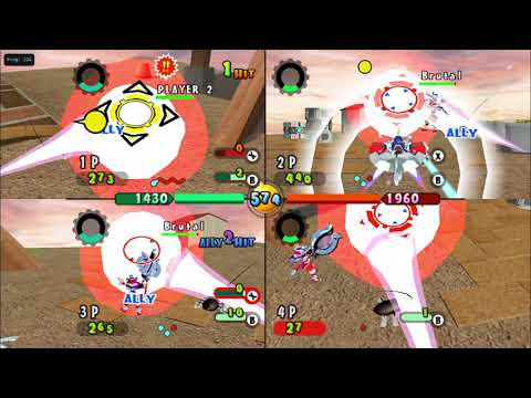 「2v2 casuals」Brutalmoon/AlexZaehou/Glass_Knuckle/Kez :: Gotcha Force VS Netplay Matches (Part 1)