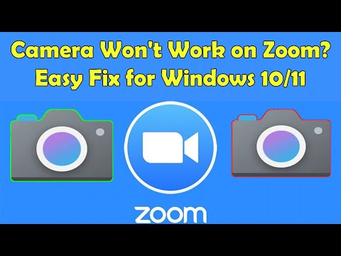 Fix Camera Not Working on Zoom in Windows 11/10 (2025 Guide)