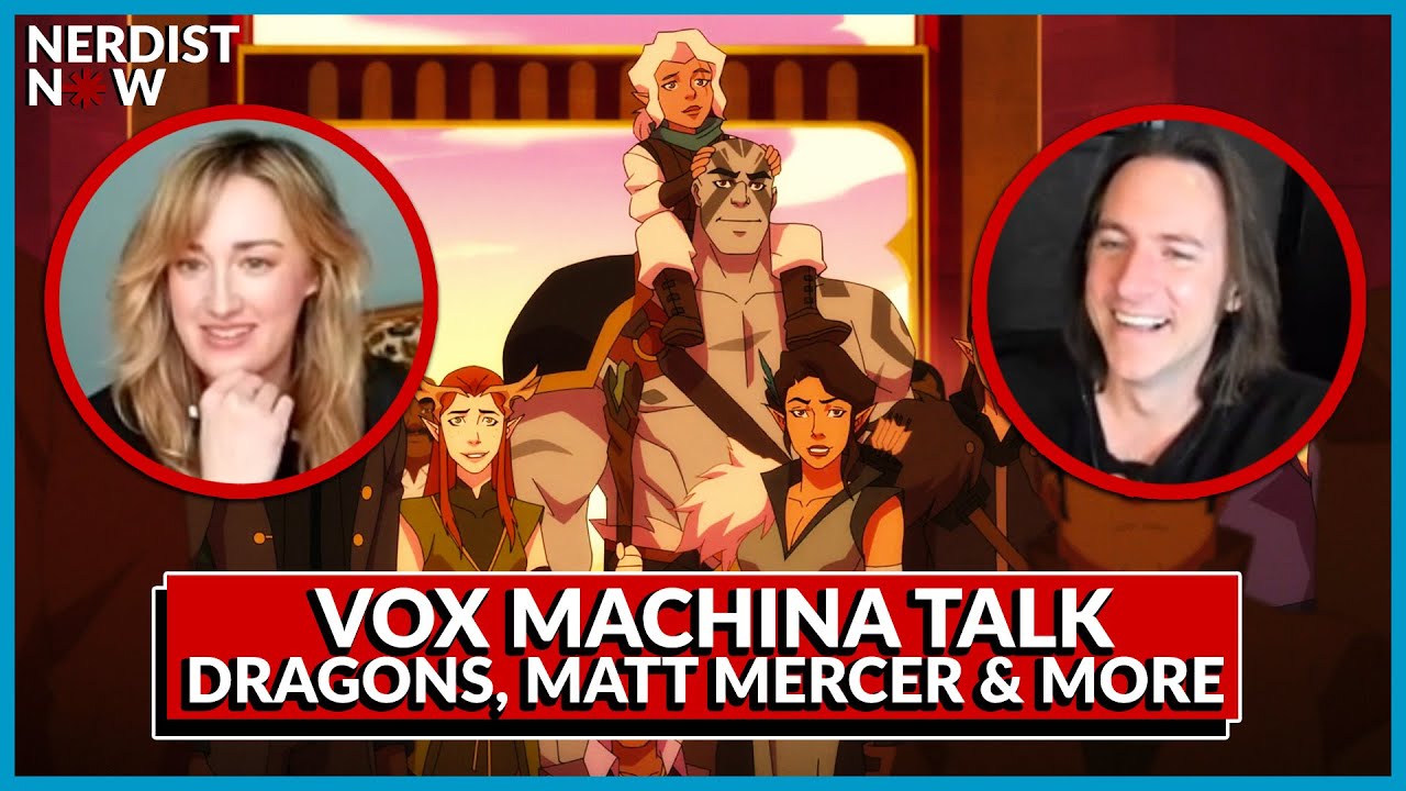 LEGEND OF VOX MACHINA: Matt Mercer, Ashley Johnson, Taliesin Jaffe, & Travis Willingham Talk Dragons