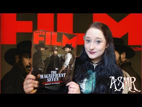 ASMR Page Turning with Total Film Magazine! TINGLY!