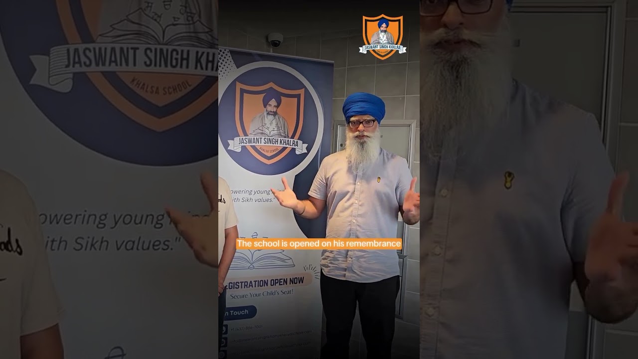 Building Future Leaders Through Sikhi & Seva | Ravi Singh Ji at JSK Khalsa School