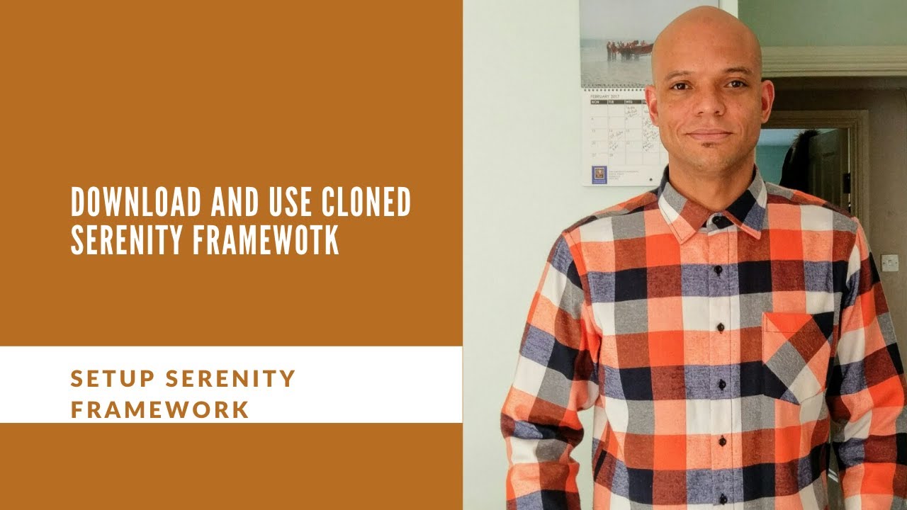Setup Serenity Framework From A Cloned Project Via GitHub