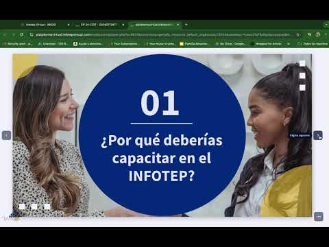Tutorial como usar el aula virtual de Infotep