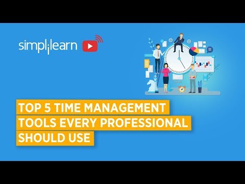 Top 5 Time Management Tools | Time Management Tools And Techniques | Simplilearn