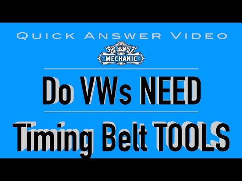 Do You NEED a CamShaft Lock When Replacing a Timing Belt