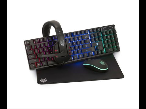 Kit Gaming A+ EL1, 4 primit lovit de la eMAG