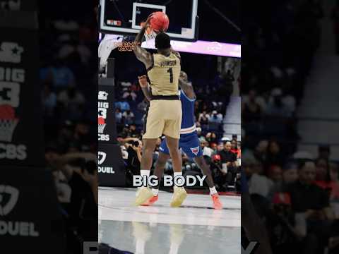 Iso Joe is a bucket π #big3 #nightcap #basketball #shannonsharpe #podcast #clips #shorts