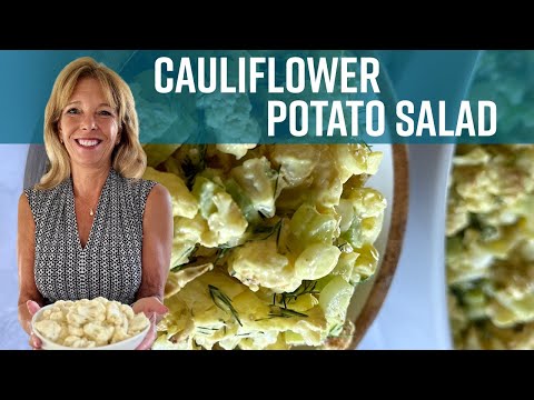 Cauliflower Potato Salad | Kathy's Vegan Kitchen