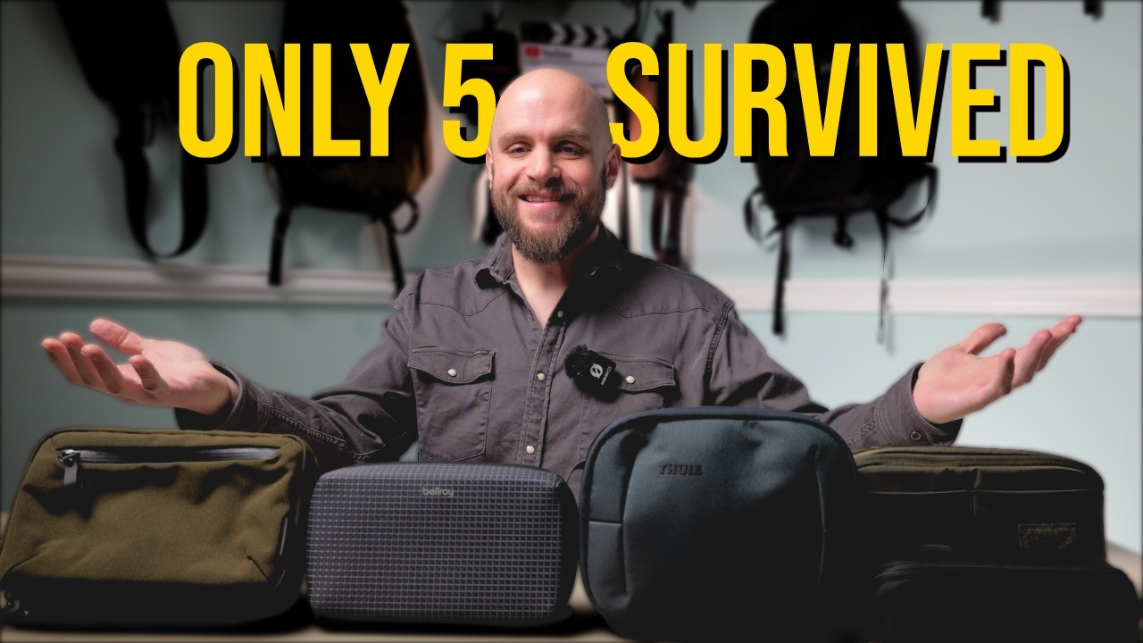 I Tested  SO MANY Tech Pouches. These are the Only 5 That Matter.