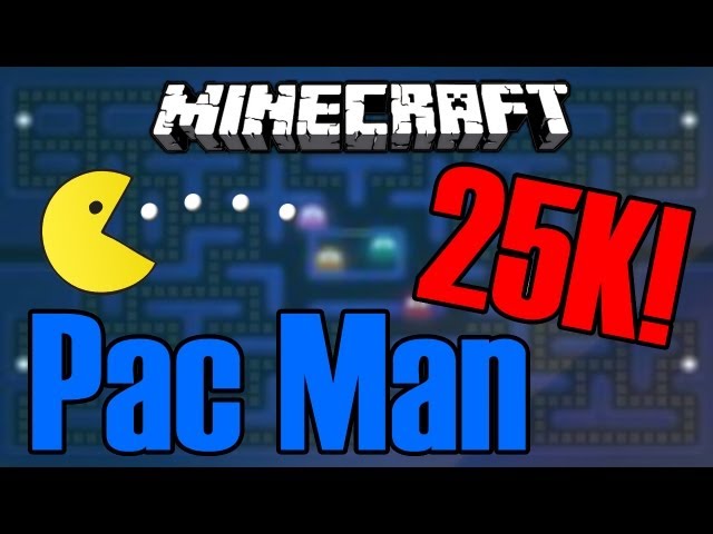 Minecraft - PacMan (SinglePlayer) Minecraft Map