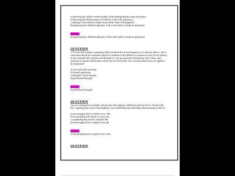 EXAM 2 NR222 NR 222 HEALTH EN WELLNESS EXAM PREP 100 CORRECT QUESTIONS AND VERIFIED ANSWERS LATEST 2