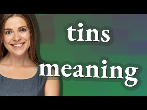 Tins | meaning of Tins