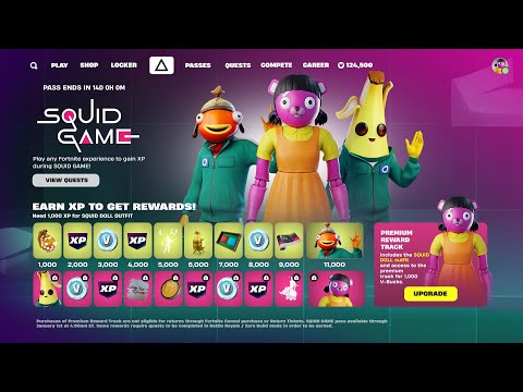 FORTNITE SQUID GAME EVENT is HERE! (Free Skins)