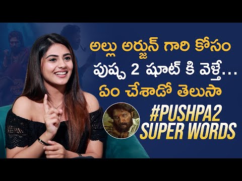 Actress Nayan Sarika Shares Cute Fan Moment With Allu Arjun | AAY | KA | Pushpa 2 | Manastarsplus
