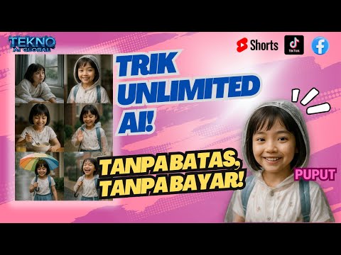 ‼️Trik Gila Generate AI Gratis Tanpa Batas! (Cuma Pakai 1 Email)